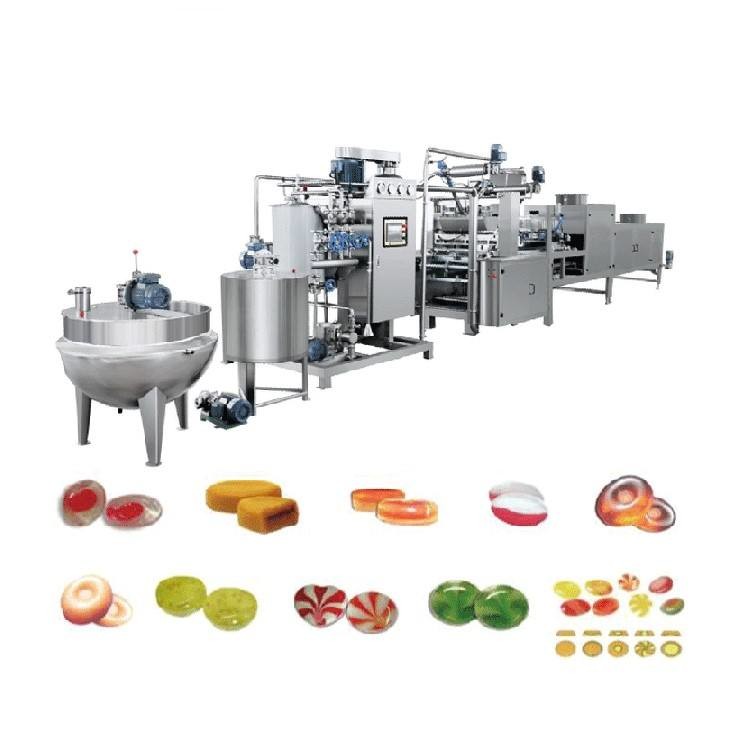 Large Scale Automatic Food Processing Machine Gummy Toffee Candy ...