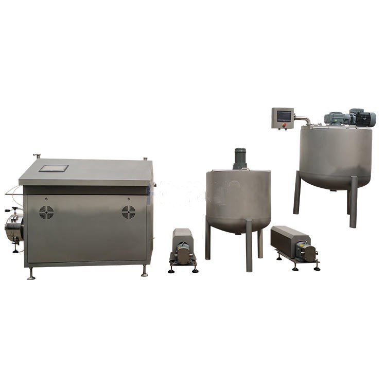 Full Automatic Food Processing Machine 15kw Whipping Cream Machine