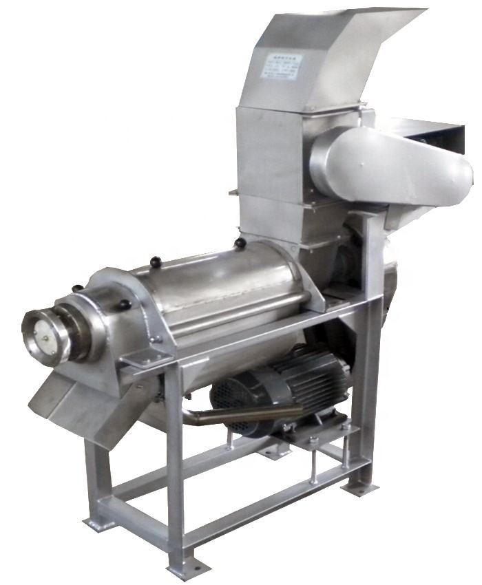 Automatically 1.1KW Fruit And Vegetable Pulper Fruit Juice Making Machine