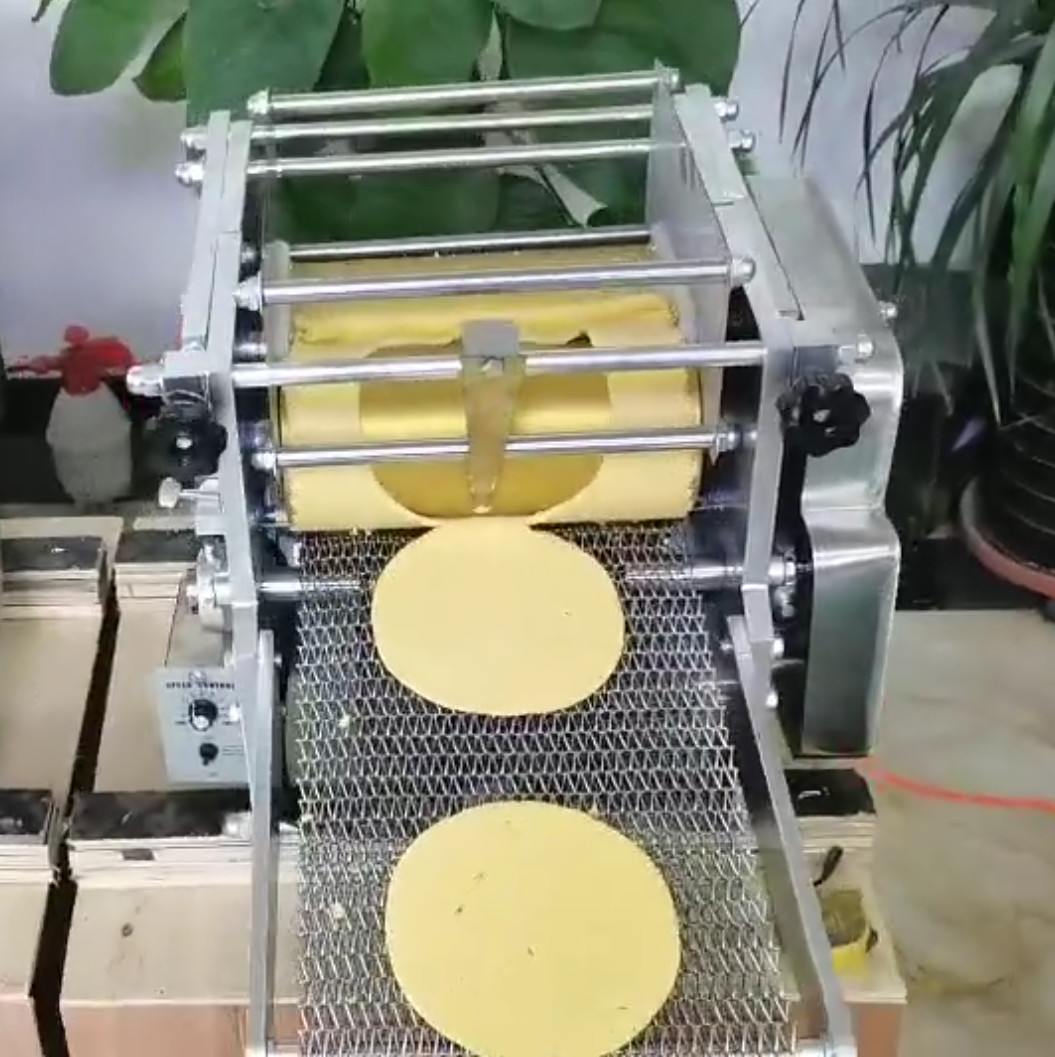 Fully automatic stainless steel fast industrial Mexican tortilla machine