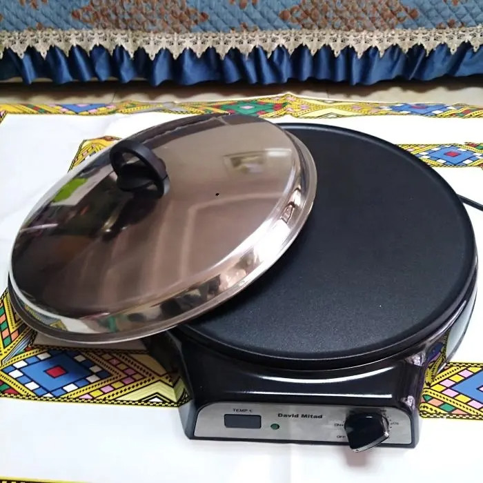 1200w Usa Electric Injera Maker Grill Митад Могого Для приготовления ...