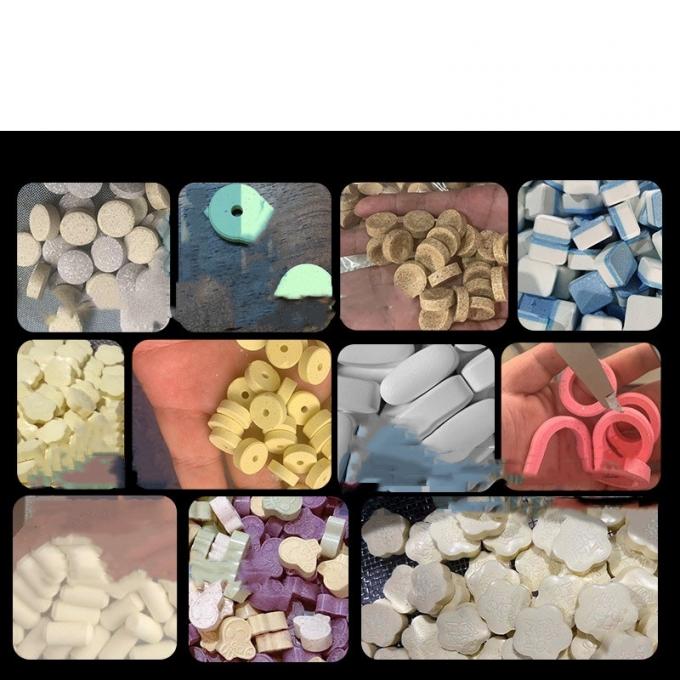Stainless Steel 1400 Rpm Rotary Tablet Press Candy Medicine Milk Die ...